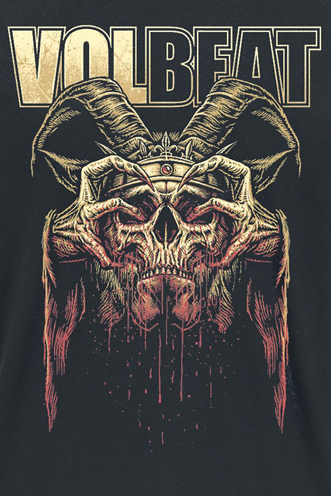 Bleeding Crown Skull | Volbeat T-Shirt | EMP