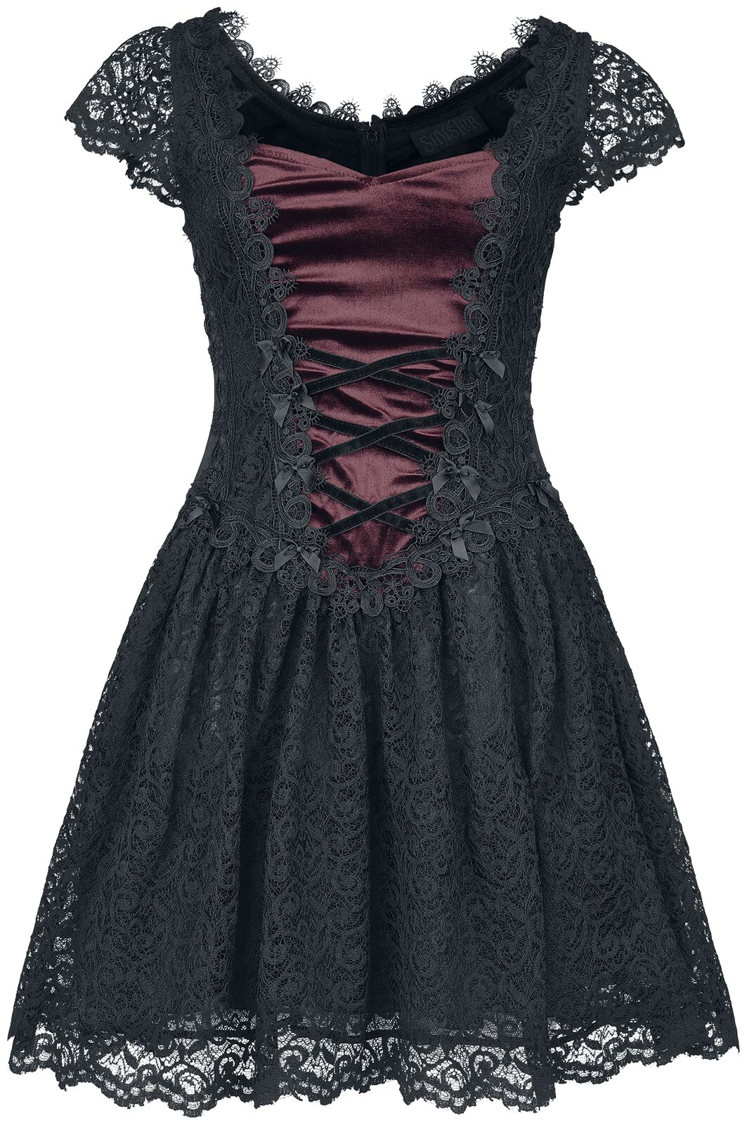 Gothic Dress | Sinister Gothic Miniabito | EMP