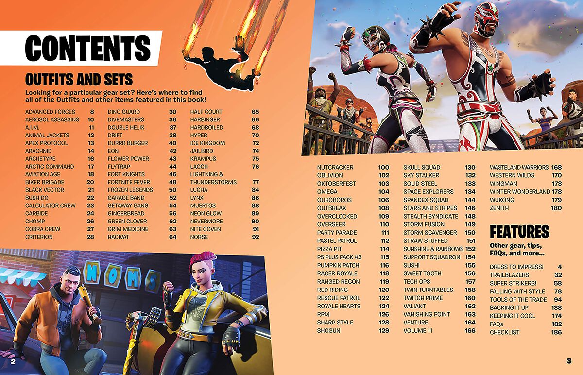 Fortnite Handbook: Outfits | Fortnite Non-Fiction | EMP