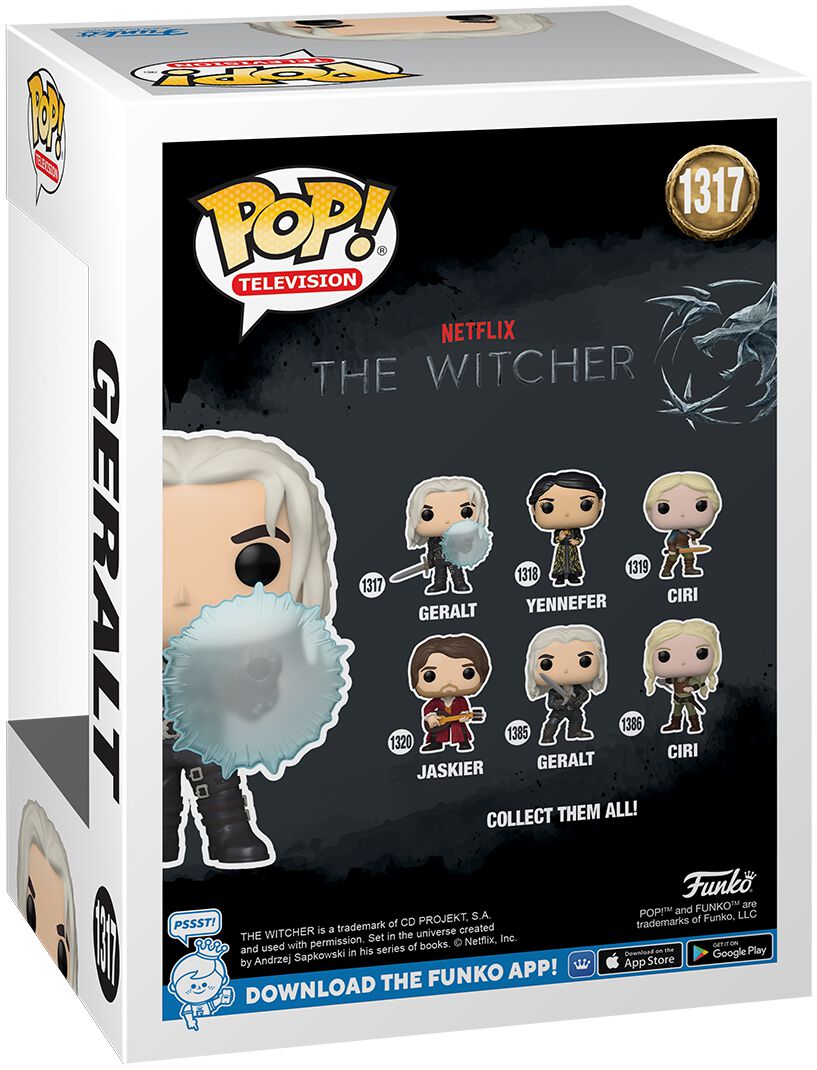 Geralt Vinyl Figure 1317 | The Witcher Funko Pop! | EMP