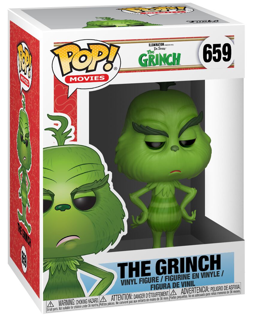 The Grinch Vinyl Figure 659 | The Grinch Funko Pop! | EMP