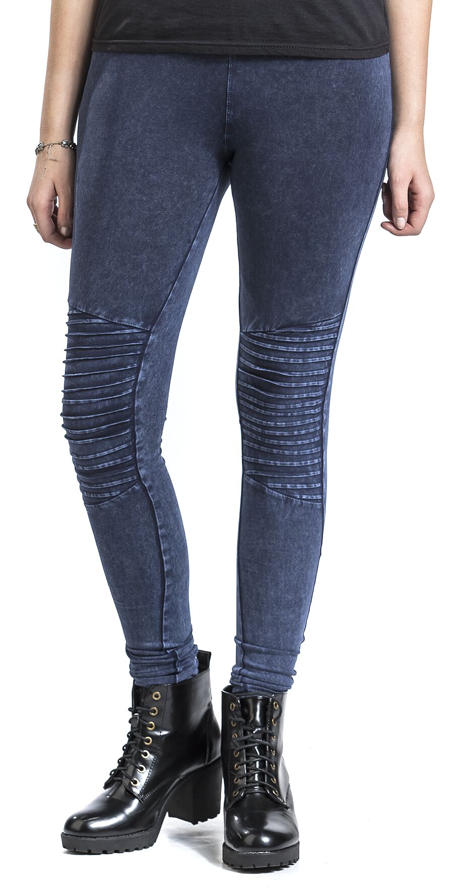 Ladies Denim Jersey Leggings | Urban Classics Leggings | EMP