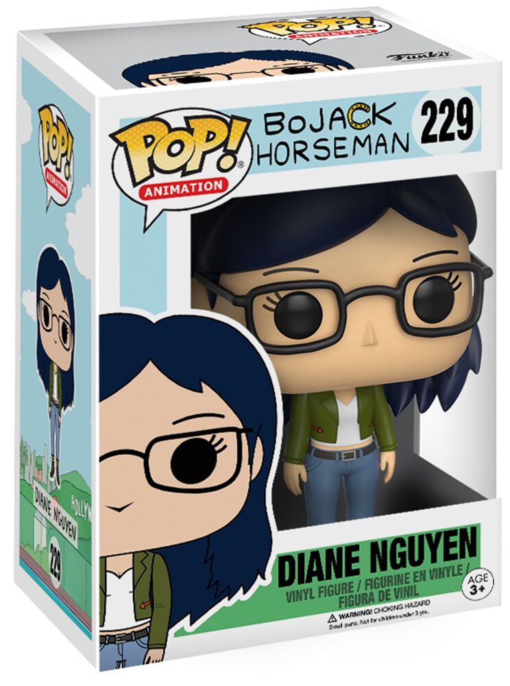 Diane Nguyen Vinyl Figure 229 | Bojack Horseman Funko Pop! | EMP