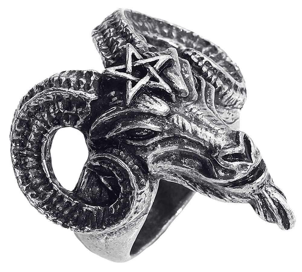 Baphomet | Alchemy Gothic Anello | EMP