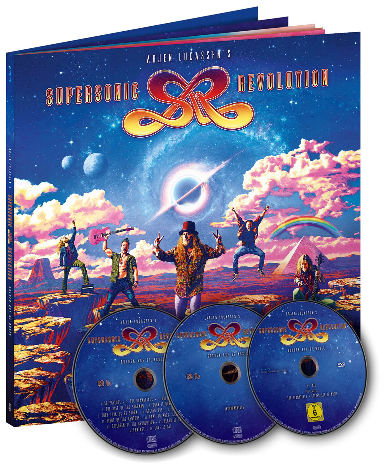 Golden age of music | Arjen Lucassen's Supersonic Revolution CD | EMP